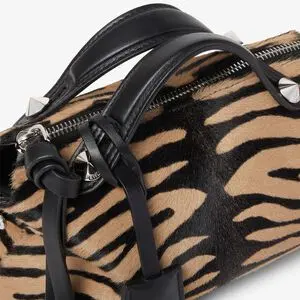 Fendi By The Way Soft Mini Tiger-print Cavallino Leather Mini-bag